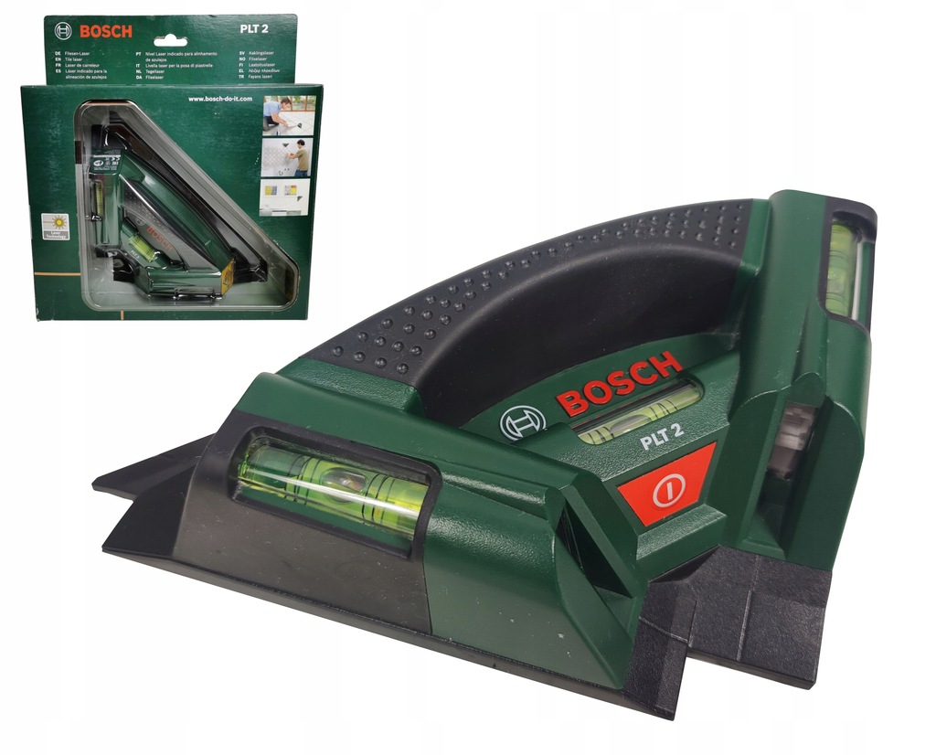 Bosch PLT 2 laser do układania płytek glazury 90° - 11450827201 - oficjalne archiwum Allegro