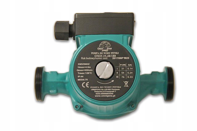 Pompa Obiegowa co solary OMIS 25-40/180 Omnigena - 9216902888 - oficjalne archiwum Allegro