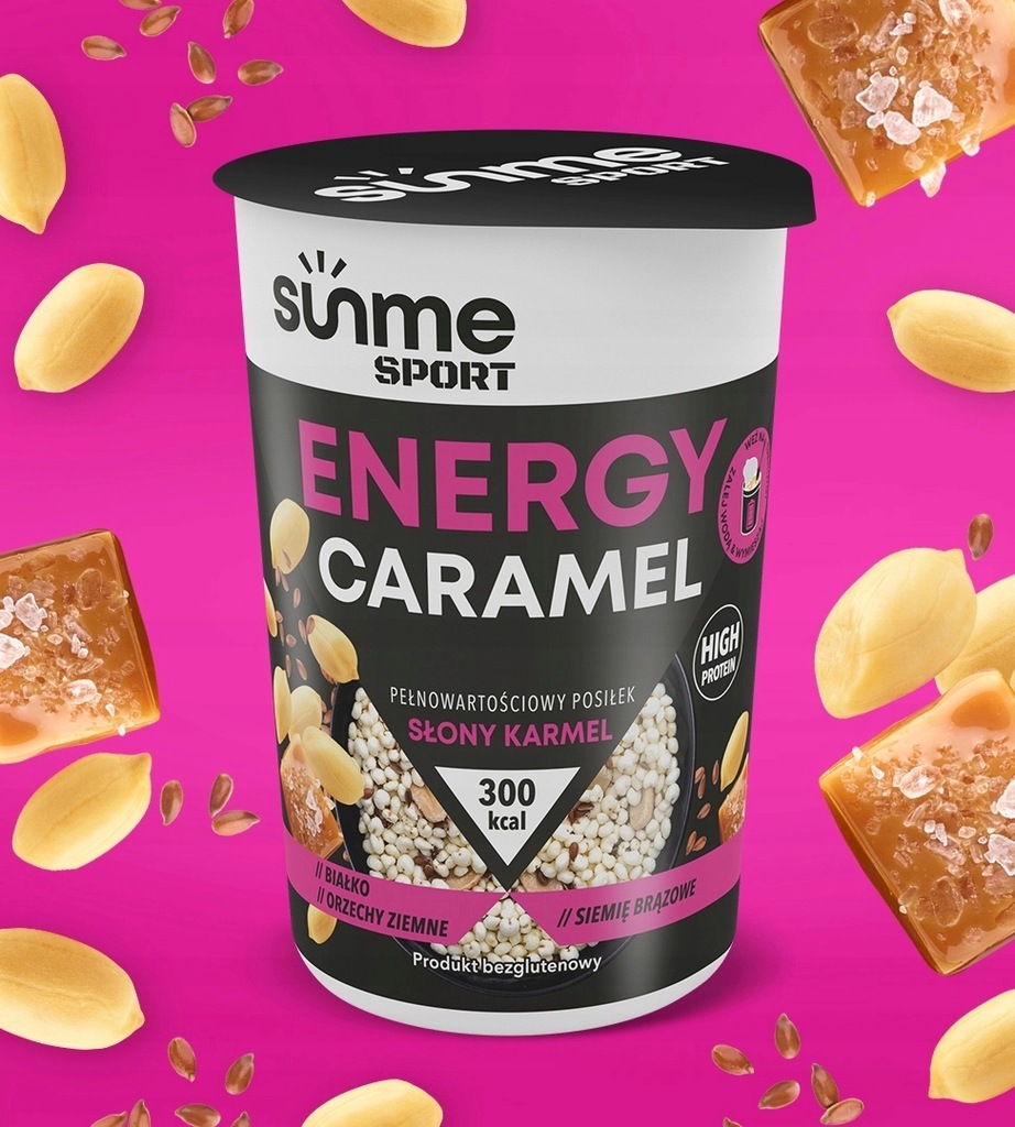 SUNME SPORT - SŁONY KARMEL 70G - 12110991456 - oficjalne archiwum Allegro