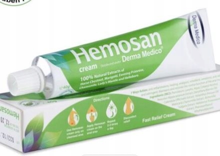 DERMA MEDICO HEMOSAN KREM NA HEMOROIDY 40G 34753 - 12588464188 ...