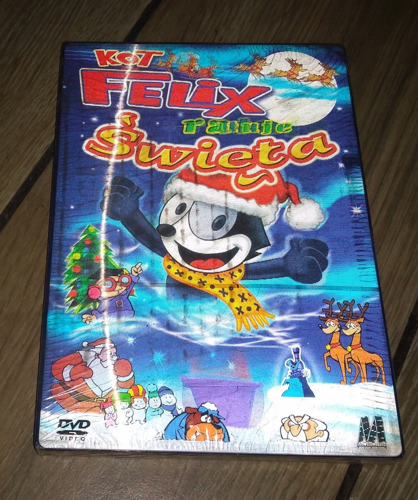 KOT FELIX RATUJE ŚWIĘTA DVD - 9963952974 - oficjalne archiwum Allegro