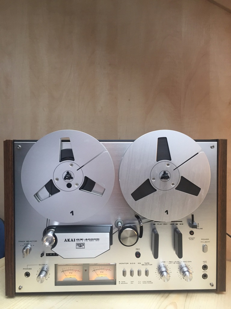 Magnetofon szpulowy Akai GX4000D srebrny - 14533298481 - oficjalne archiwum Allegro