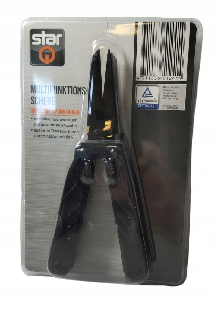 Multitool Star 8 w 1fukcja składania mocny pokrowiec na pasek - 14795839082 - oficjalne archiwum ...