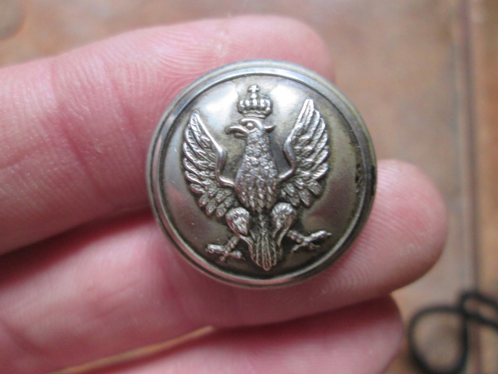 POLSKI GUZIK OFICERSKI WZ.27-STAN PIĘKNY - 14688538315 - oficjalne ...