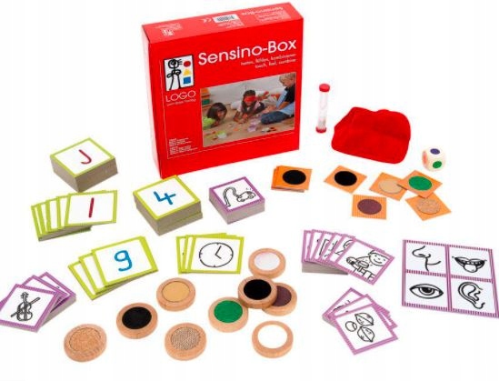 SENSINO BOX gra sensoryczna 3w1 motoryka - 9990217589 - oficjalne ...