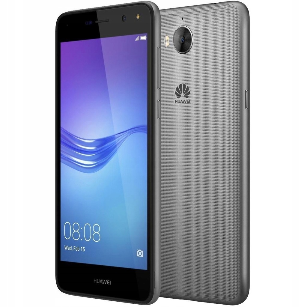 HUAWEI Y6 2017 MYA-L11 GREY 2/16GB KOMPLET - 8251585411 - oficjalne ...