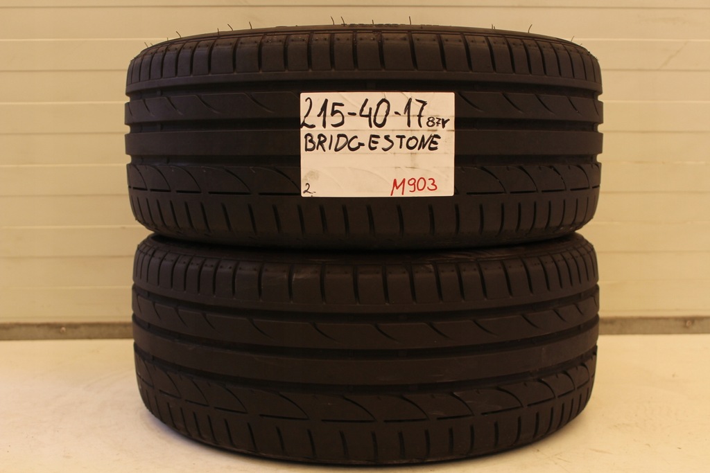 OPONY LATO BRIDGESTONE POTENZA S001 215 40 17 87Y - 12476131747 - oficjalne archiwum Allegro
