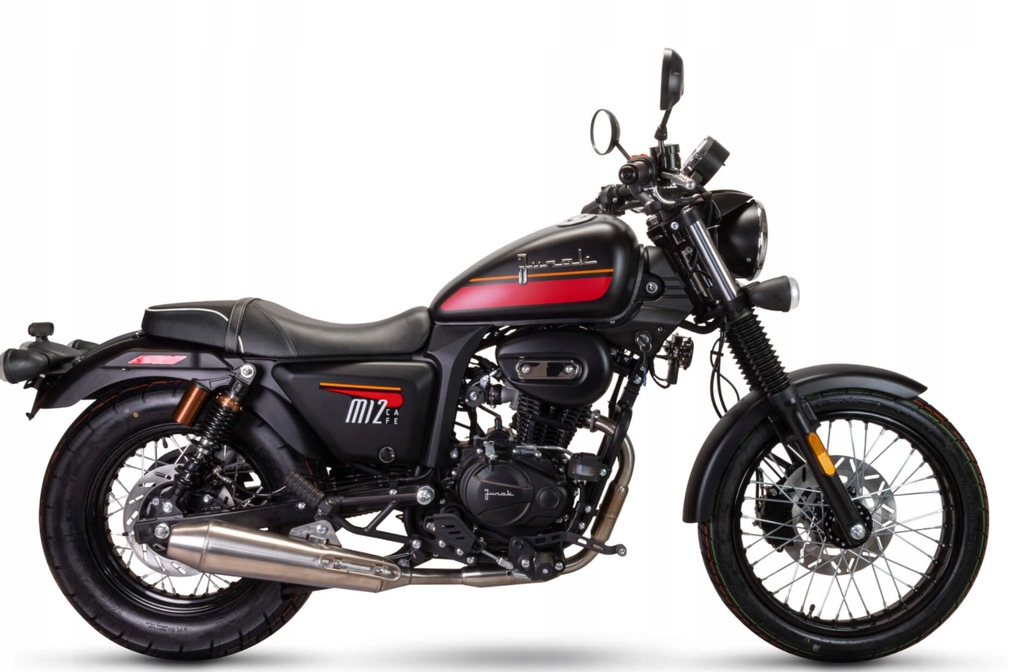 Zipp scrambler 125 Romet SCMR Junak M12 cafe - 11332332593 - oficjalne ...