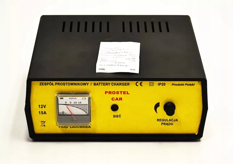 PROSTOWNIK PROSTEL 12V 15A + PARAGON - 12511157009 - oficjalne archiwum Allegro