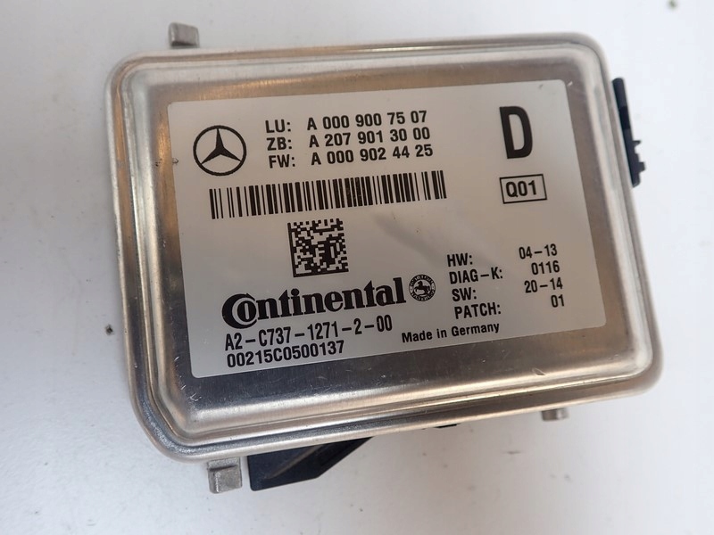 KAMERA RADAR SENSOR 0009007507 MERCEDES CLA W117 - 9560924177 ...