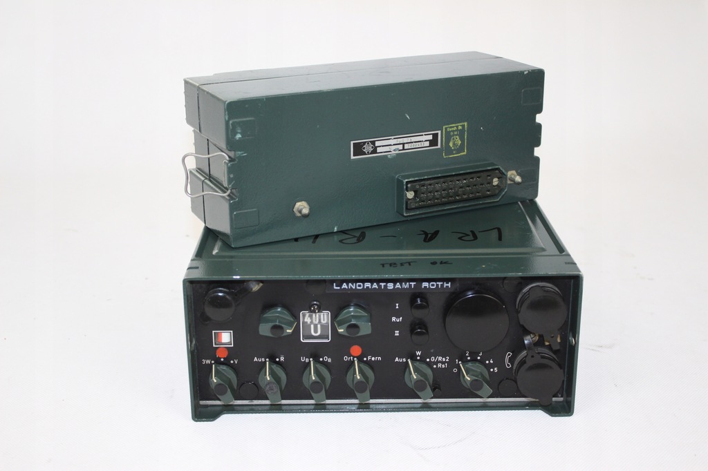 Radiotelefon TELEFUNKEN FuG 7B z zasilaczem - 7968798386 - oficjalne ...