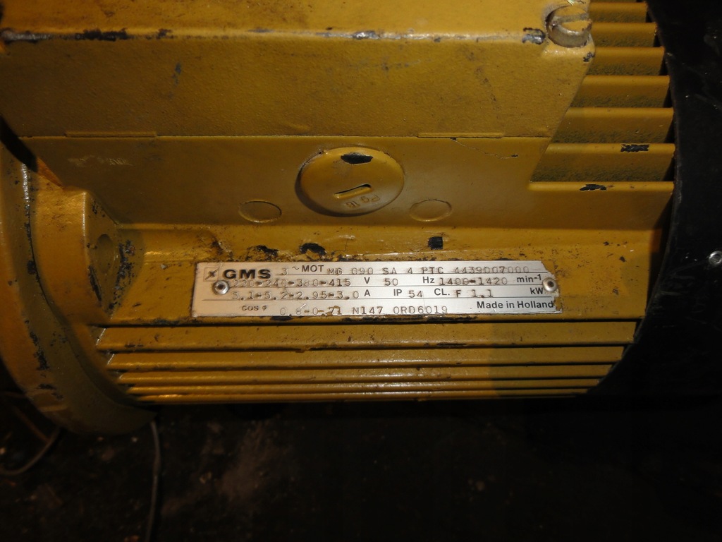 Silnik GMS Grundfoss 1,1kW 1420obr kołnierz 400V - 13338862162 - oficjalne archiwum Allegro