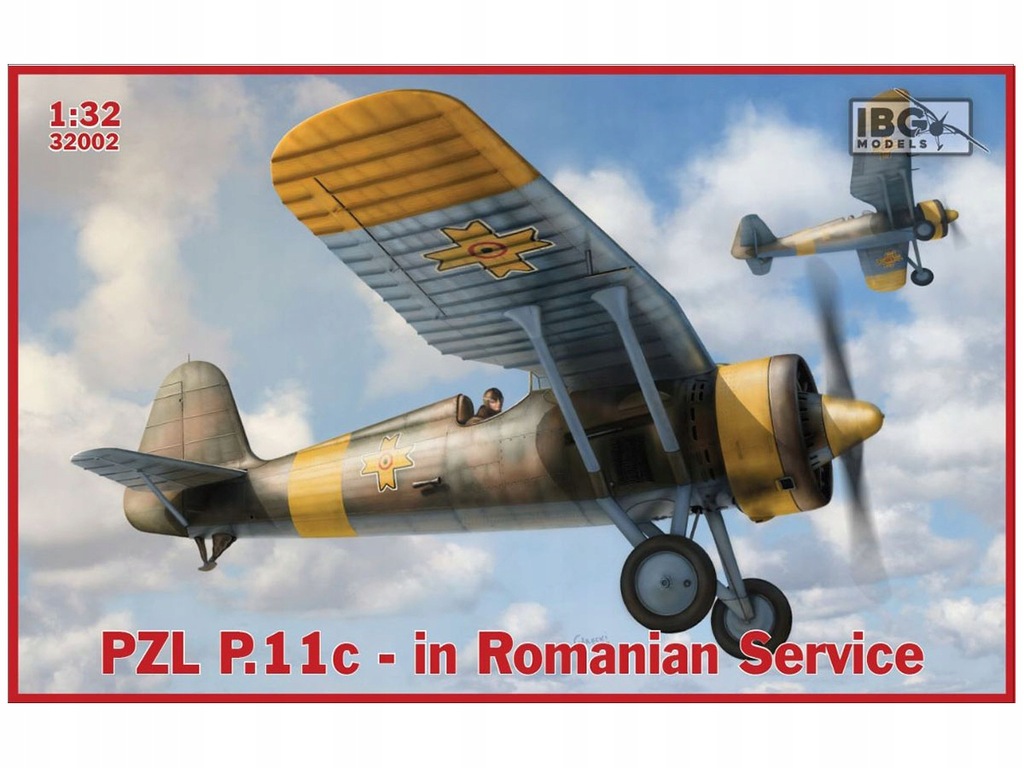 Samolot PZL P.11c Romanian model 32002 IBG Models - 9616493527 - oficjalne archiwum Allegro
