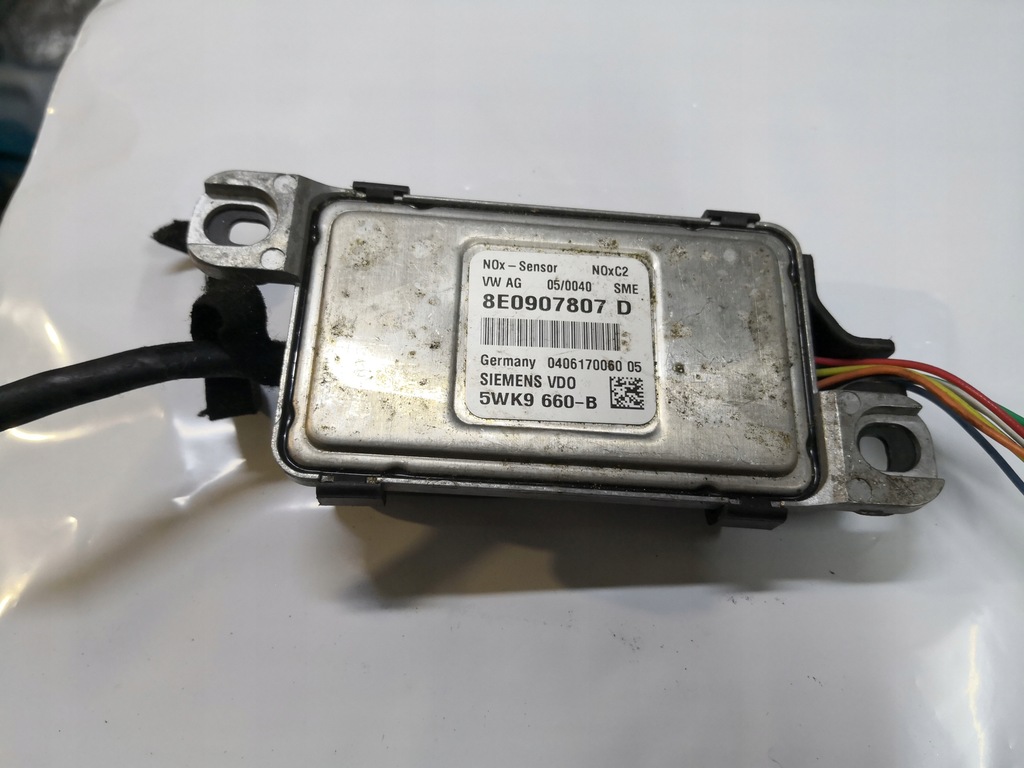 Sensor Nox VW Audi A4 B6 8E0907807D 5WK9660-B - 7890416710 - oficjalne ...