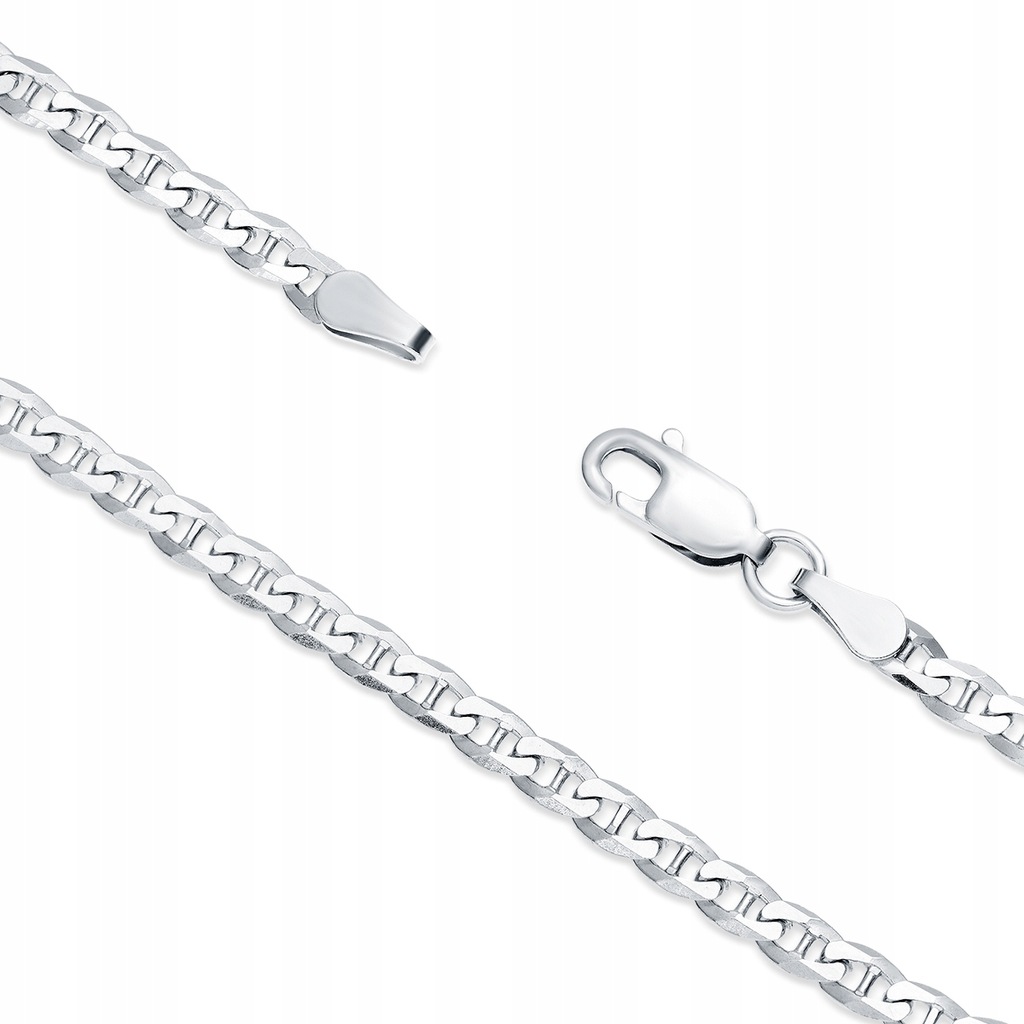 SREBRNA BRANSOLETKA MĘSKA DLA MĘŻCZYNY 20CM 925 - 12132896382 - oficjalne archiwum Allegro