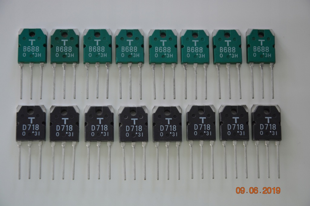 2SD718 i 2SB688 lub D718 i B688 do Audio Toshiba - 8279446128 ...