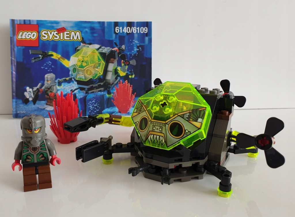 Lego System Aquazone 6140 Krab + instrukcja - 12167420038 - oficjalne ...