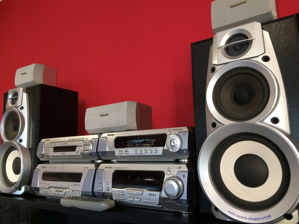 TECHNICS SA-EH770 WIEŻA PRO LOGIC SUBWOOFER 540W ! - 8769640177 ...