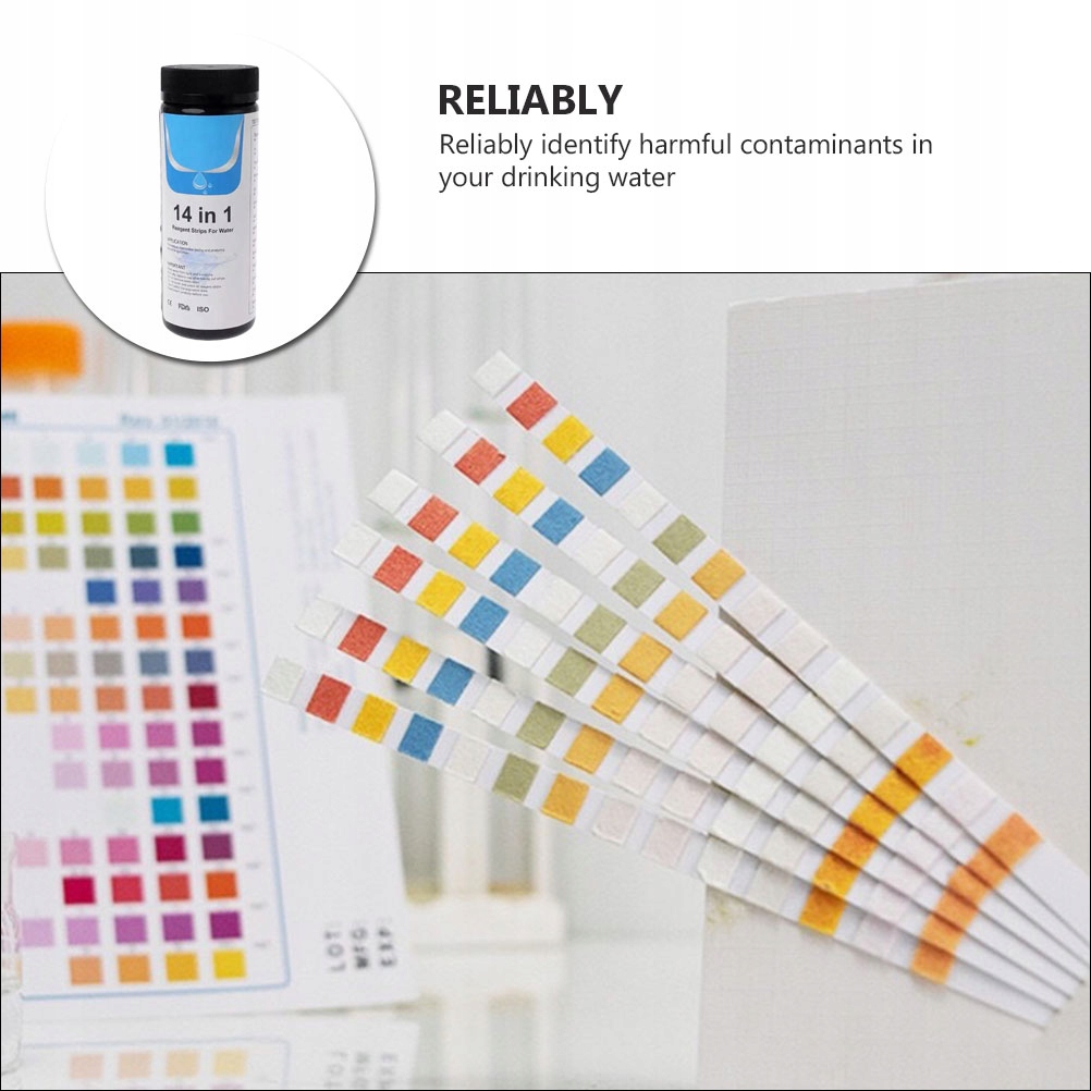 Ph Water Testing Swimming Pool Paper 50 Pcs/Set - 14221826560 ...