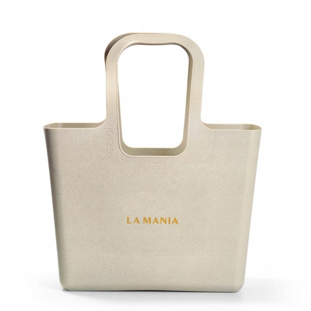 La Mania Torba Tasche Beige - 13814900711 - oficjalne archiwum Allegro