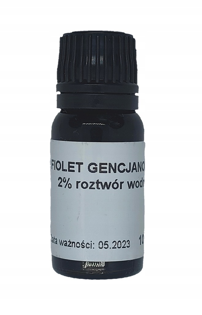 FIOLET GENCJANOWY roztwór wodny PYOCTANINA 2% 50ml - 11772682032 ...