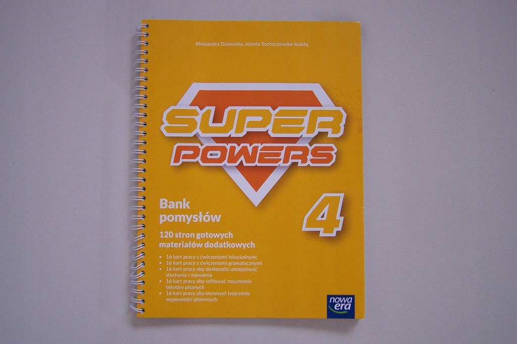 SUPER POWERS 4 BANK POMYSŁÓW KSIĄŻKA NAUCZYCIELA - 9918790699 ...