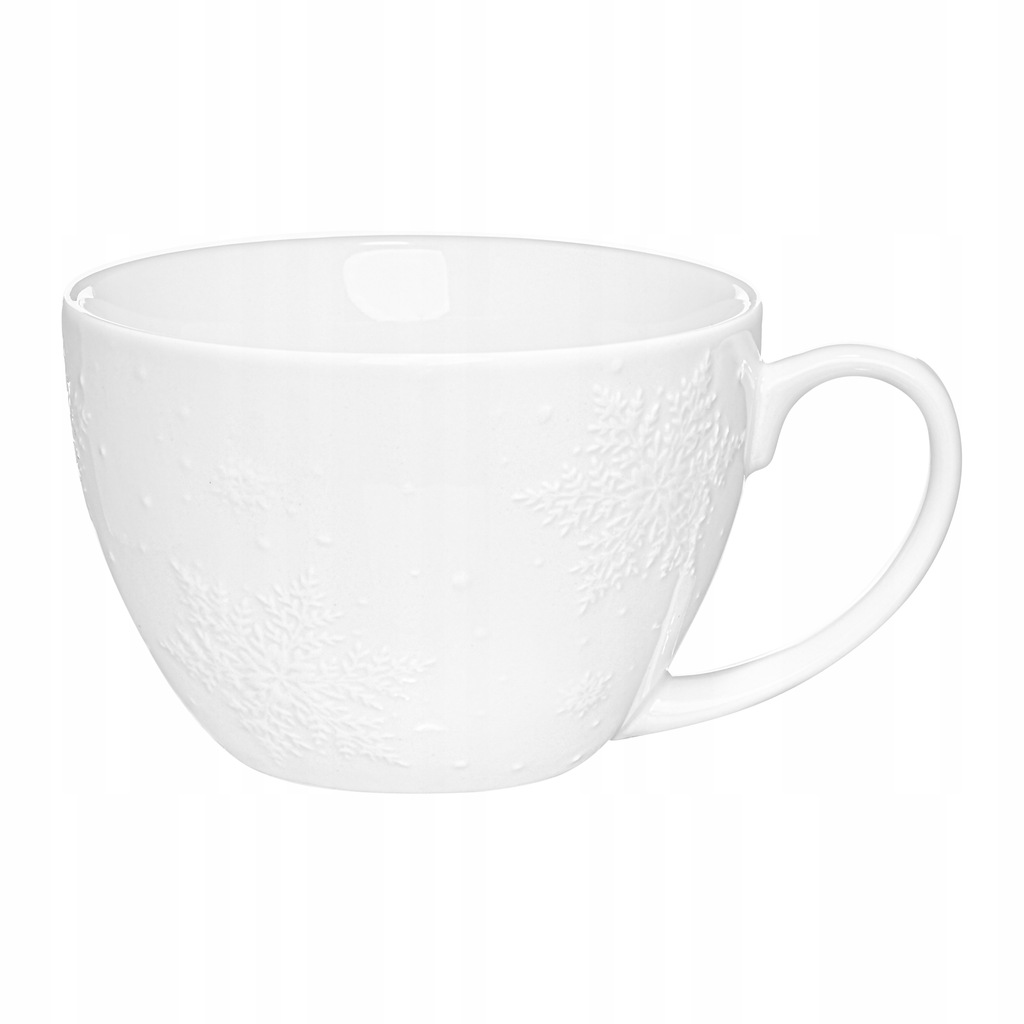 KUBEK KUBKI DO KAWY DO HERBATY DUŻY KUBEK PORCELANOWY 450ML KAWA PORCELANA - 14411289840 ...