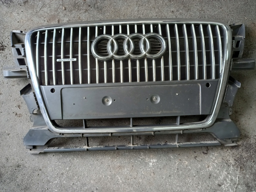 Audi Q5 8R 08-12r. grill atrapa 8R0853651 ŁADNY - 13557843457 ...