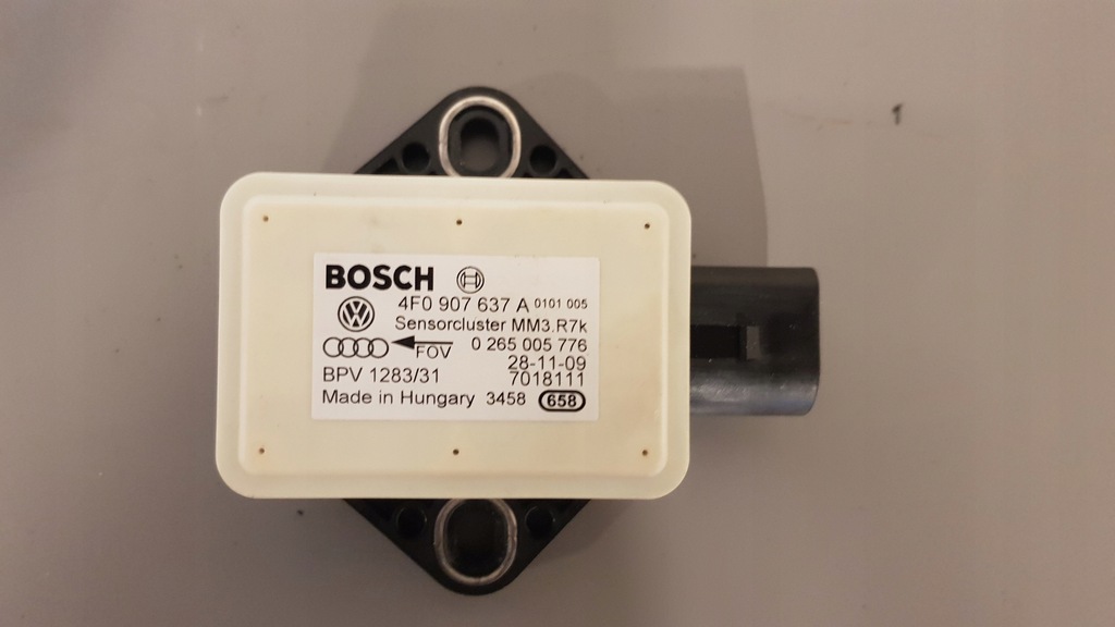 MODUŁ CZUJNIK ESP 4F0907637A AUDI A6 C6 - 13643595356 - oficjalne ...