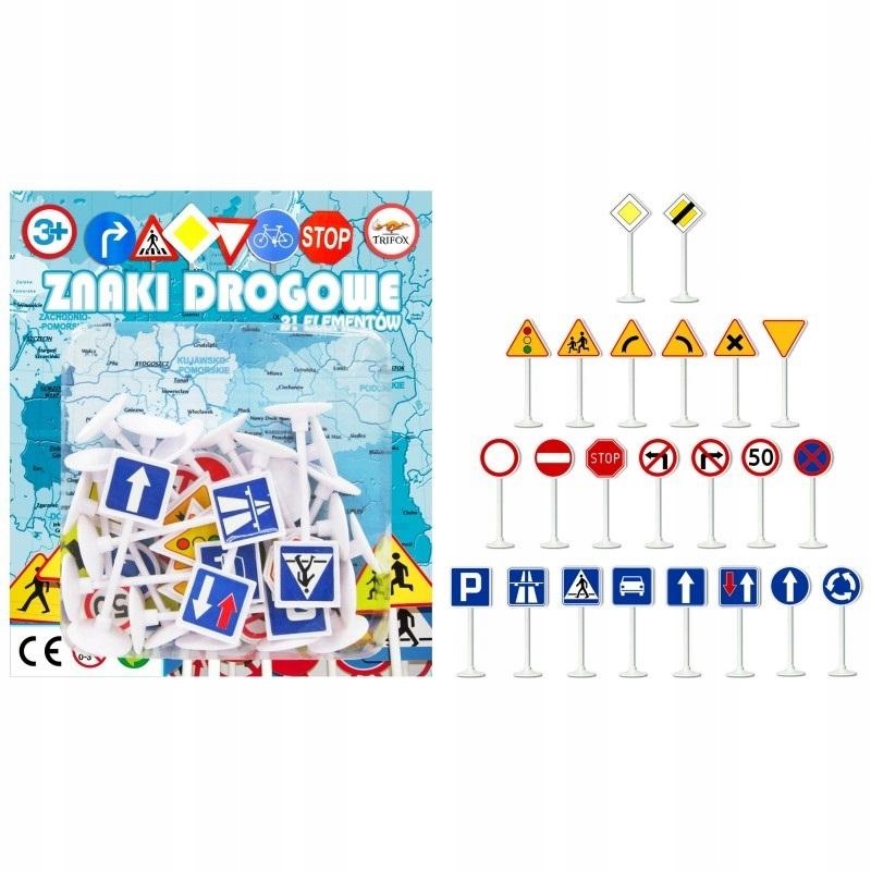ZNAKI DROGOWE TRIFOX ORYGINAŁ - 12860061166 - oficjalne archiwum Allegro