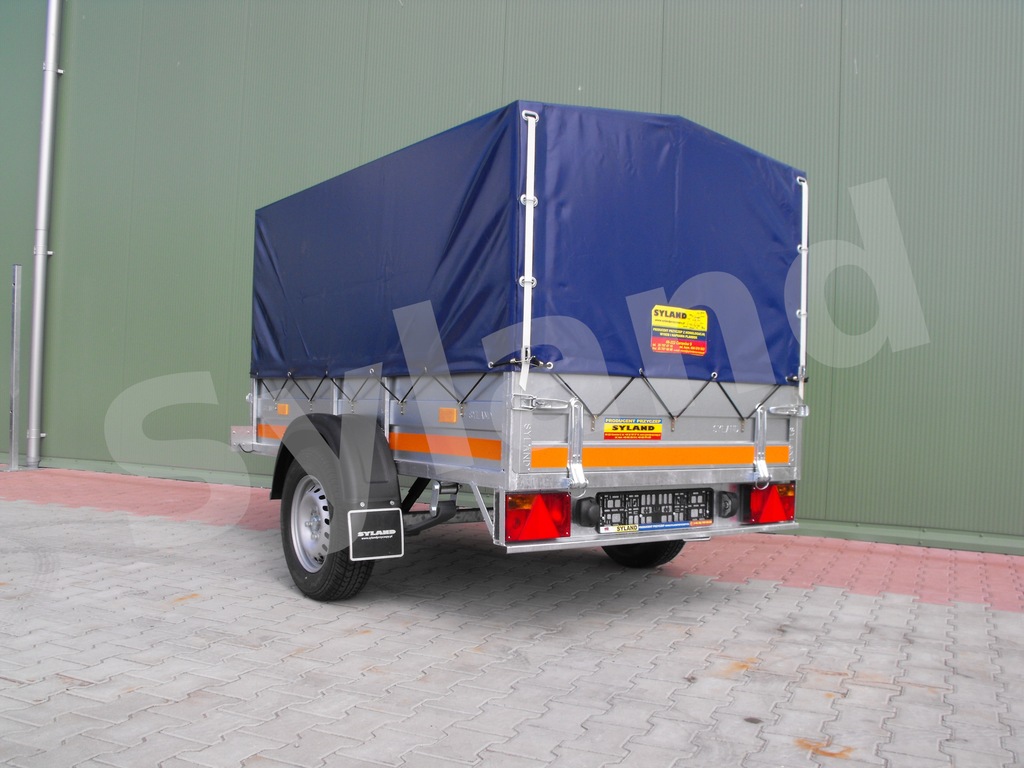 Przyczepa jednoosiowa niehamowana Syland 230x131,5 - 11892928040 ...