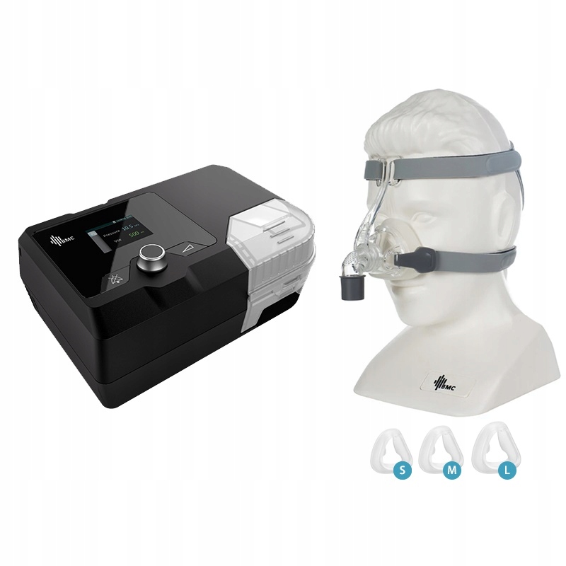 BMC G2S C20 CPAP with Nasal Mask Treat snoring - 13383100528 - oficjalne archiwum Allegro