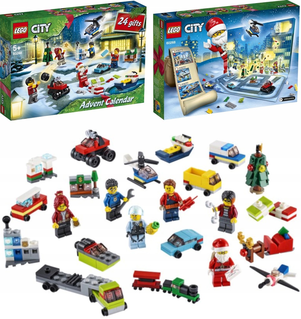 LEGO 60268 CITY Kalendarz adwentowy - 11231778904 - oficjalne archiwum ...