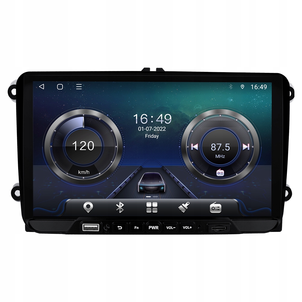 RADIO 2DIN ANDROID VW CADDY 3 III DSP CARPLAY 4/64 - 12951712980 ...