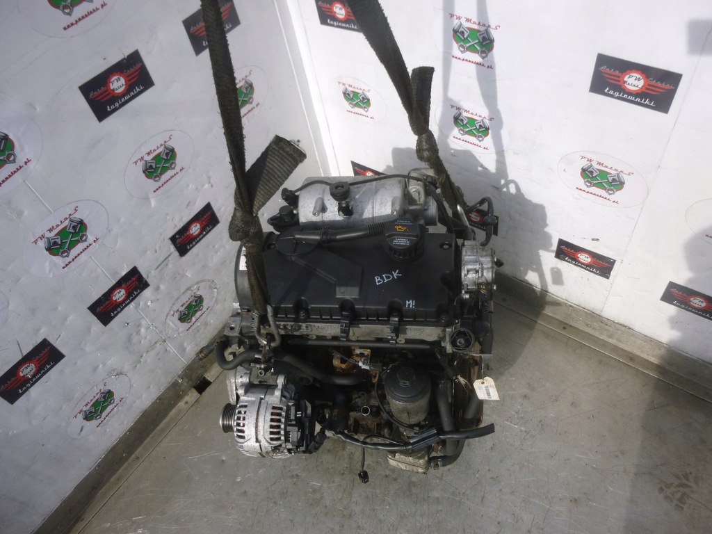 SILNIK VW GOLF V 2.0 SDI BDK 05ROK 259TYS KM - 13378959414 - oficjalne ...