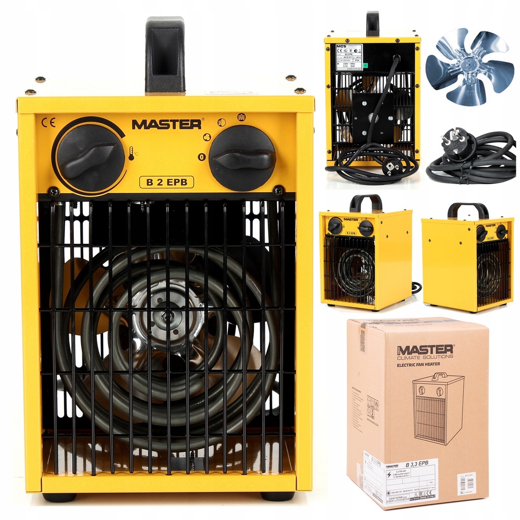 NAGRZEWNICA ELEKTRYCZNA MASTER B 2 EPB - 7645134892 - oficjalne archiwum Allegro