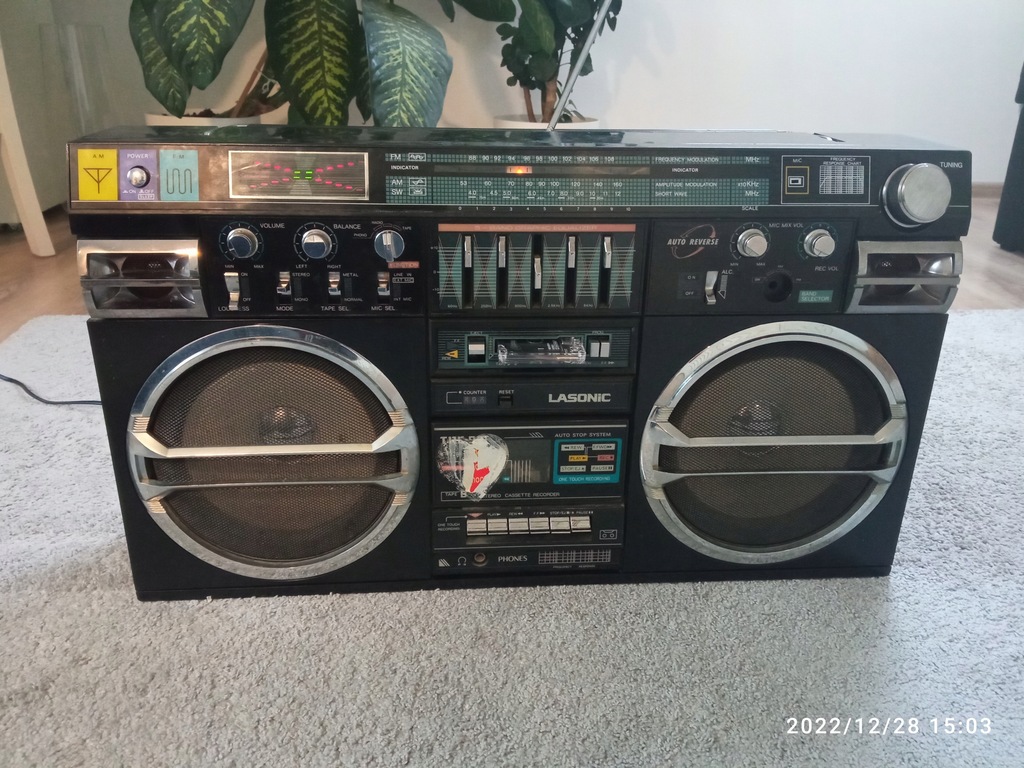 Radiomagnetofon LASONIC TRC-931 (vintage, radio) - 13073037059 ...