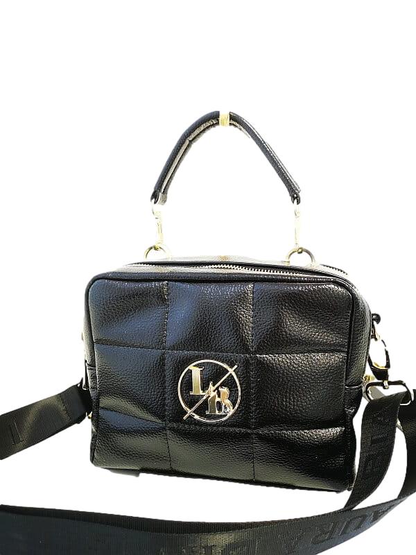 Laura Biaggi torebka kuferek czarna błyszcząca pik - 11385935609 - oficjalne archiwum Allegro