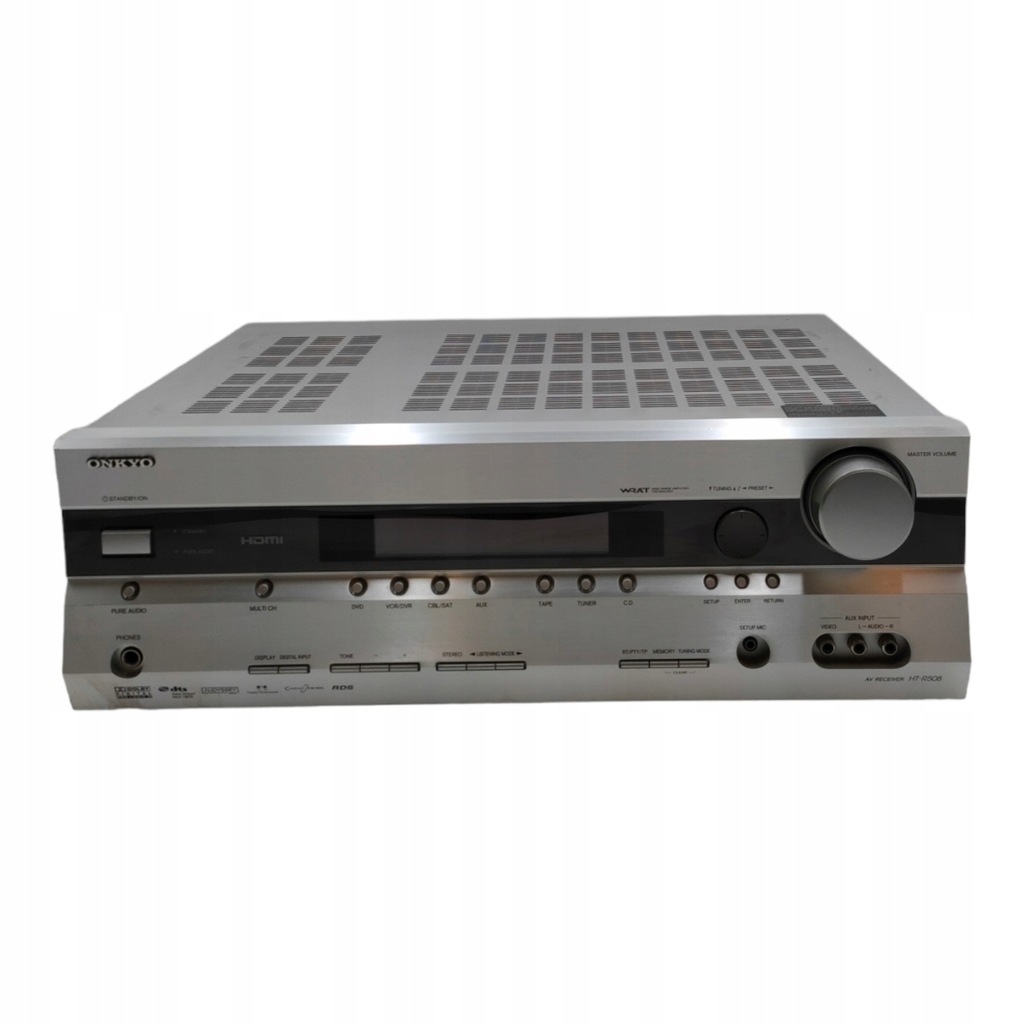 Amplituner ONKYO HT-R508 5.1 srebrny - 13624145706 - oficjalne archiwum Allegro