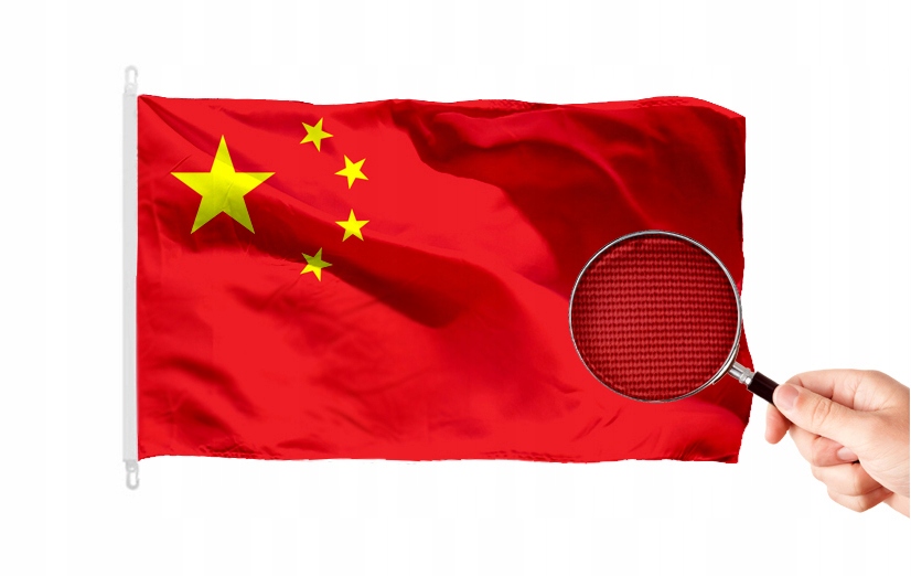 Flaga Chiny MOCNA 150x90 Flagi Chin Chińska China - 10935737499 ...