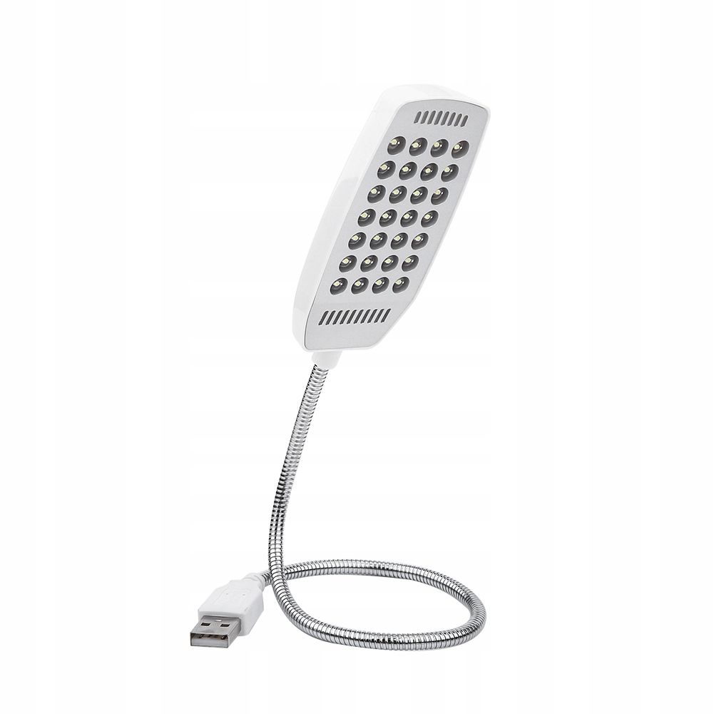 LAMPKA USB DO LAPTOPA 28 LED 5V BIAŁY - 11969099878 - oficjalne archiwum Allegro