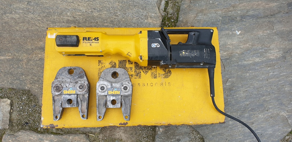 Zaciskarka prasa do rur Rems Power Press E PEX U16 - 8119613640 ...