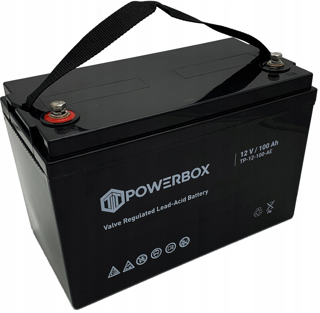 AKUMULATOR AGM 12V 100Ah UPS BARDZO MOCNY CIĘŻKI - 12702089558 - oficjalne archiwum Allegro