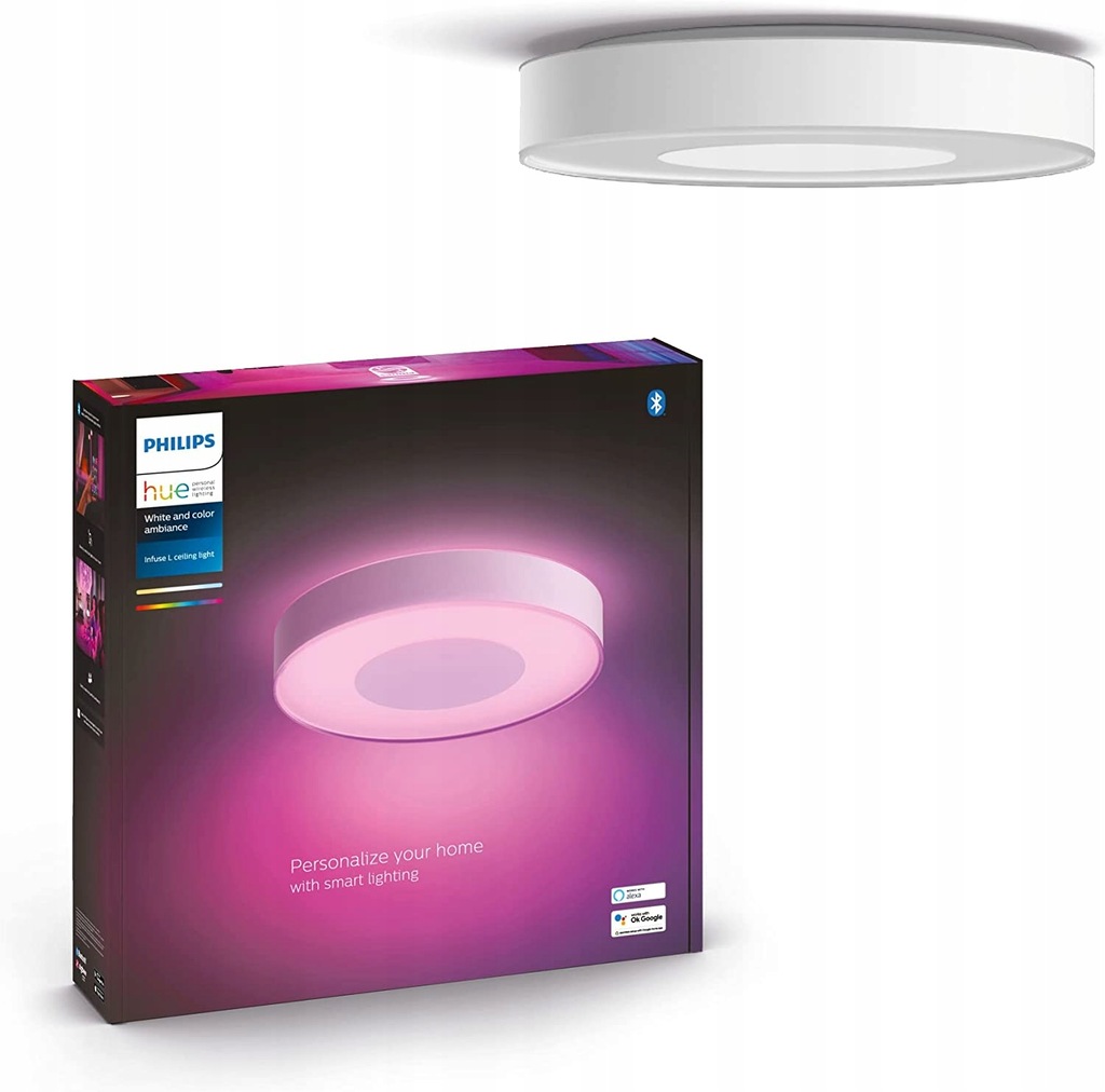 PHILIPS HUE LAMPA SUFITOWA LED INFUSE C529 - 13020226589 - oficjalne ...