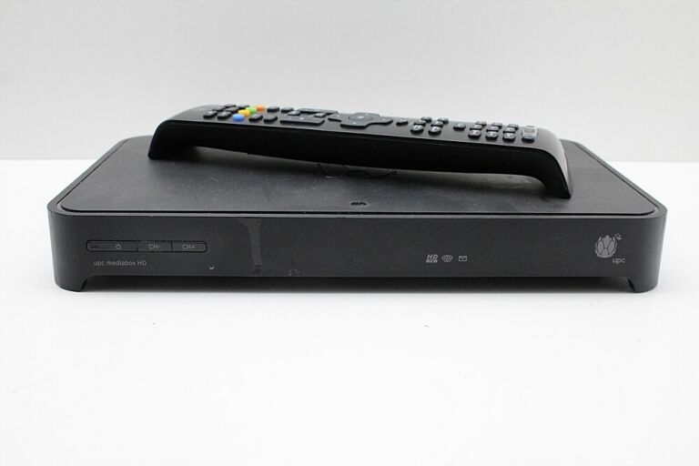 DEKODER UPC MEDIABOX HD + PILOT - 10772896408 - oficjalne archiwum Allegro