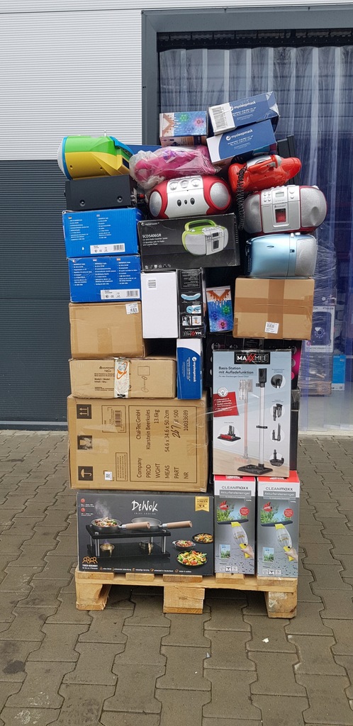 PALETA MIX AGD RTV RETURY ZWROTY BC - 13293047664 - oficjalne archiwum Allegro