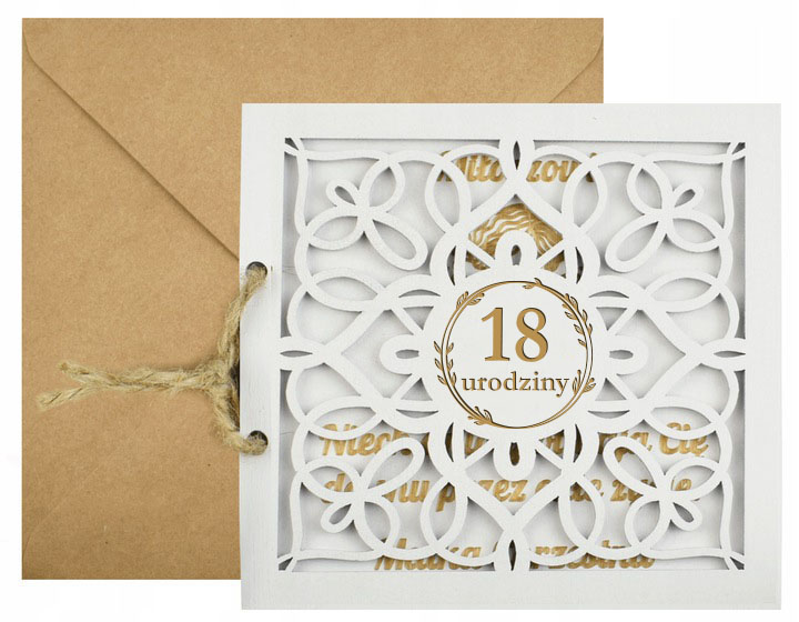 Prezent Na 18 Dla Dziewczyny Od Chłopaka -Kartka - 10875193713 - oficjalne archiwum Allegro
