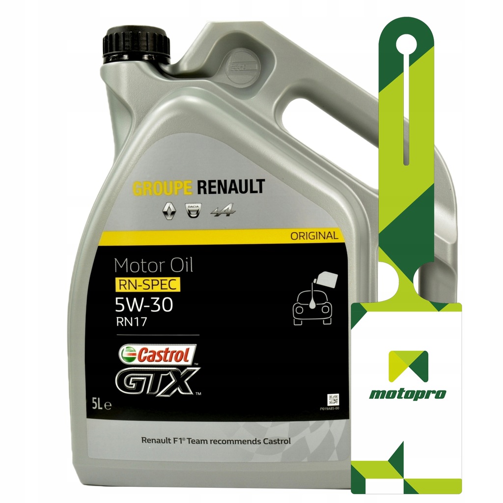OE RENAULT CASTROL RN17 5W30 5L - ASO OLEJ SERWISOWY - 14464508849 ...