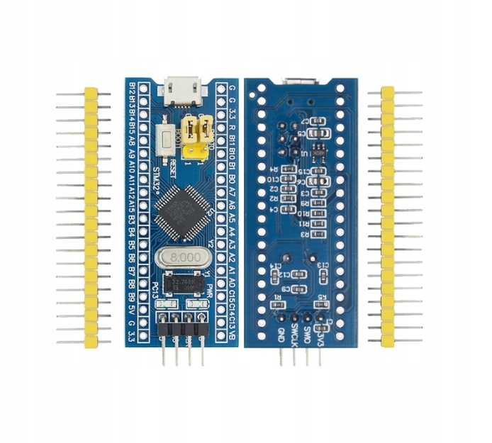 Moduł STM32 F103C8T6 ARM Cortex-M3 minimum system - 12460842523 ...