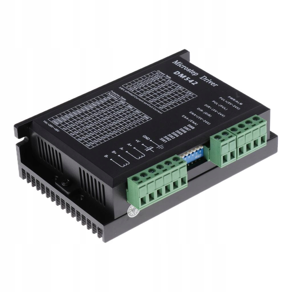 Sterownik napędu silnika krokowego DM542 - 12011210423 - oficjalne archiwum Allegro